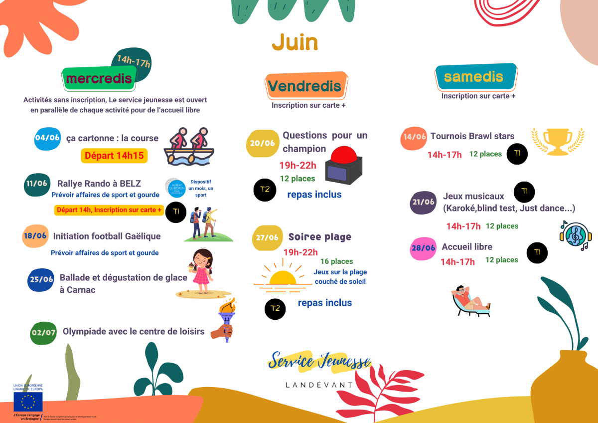 Programme De Juin